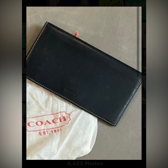 Coach | Accessories | Coach Checkbook Wallet | Poshmark